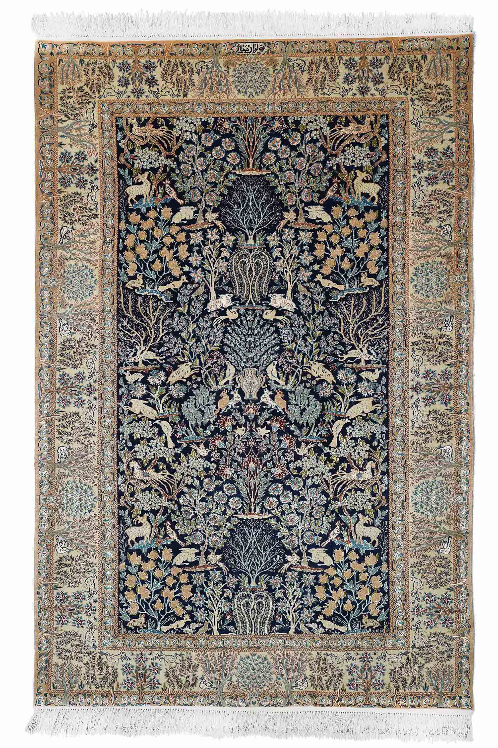 Persian Nain Super Fine Habibian Signature Tree Of Life – Exquisite ...